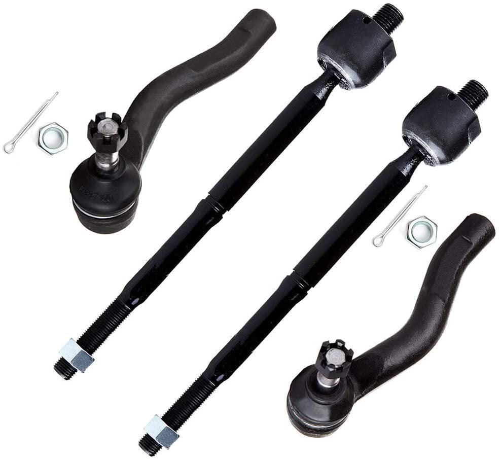 CCIYU Outer Inner Tie Rod End fit for 2000-2005 for Toyota Echo 4pcs Suspension Kit - Walmart.com
