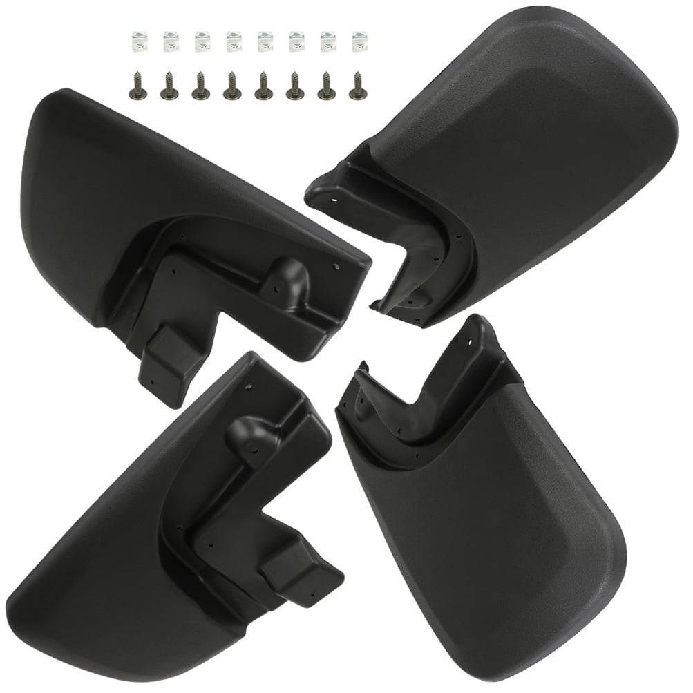 CCIYU Qty(4) ABS Mud Flaps Custom Splash Guards Replacement Fit For ...