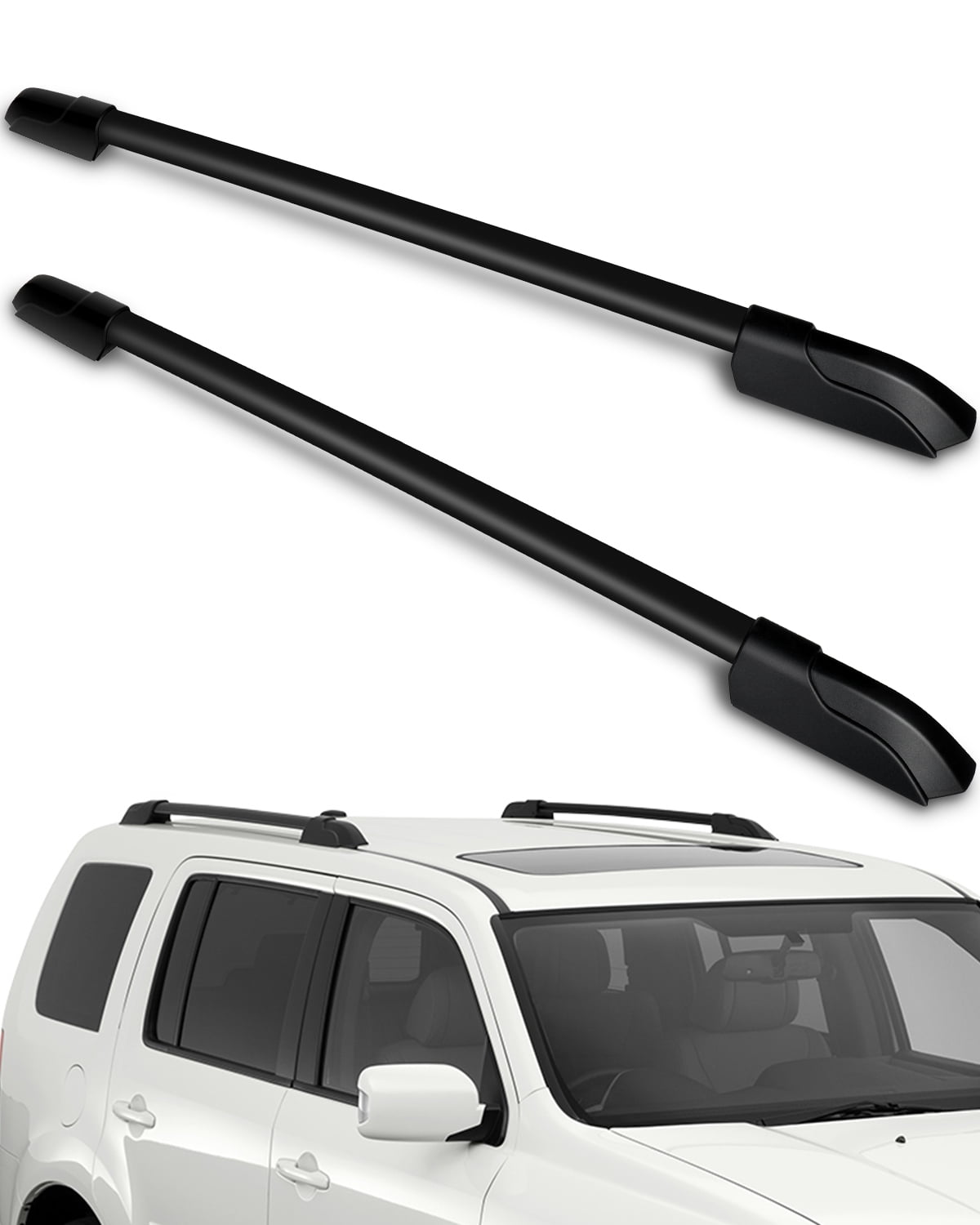 CCIYU Roof Rack Side Rails Fit for Honda Pilot 3.5L 2009-2015 2pcs ...