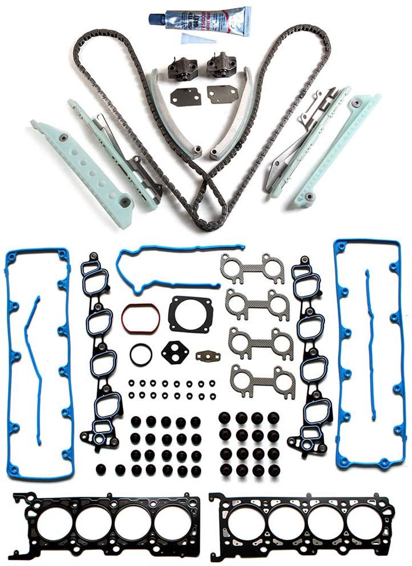 CCIYU Timing Chain Kit fit for ford Expedition E-150 Econoline for F ...