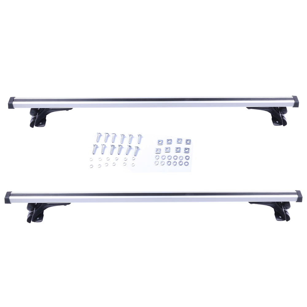CCIYU Universal Adjustable Aluminum Roof Rack Cross Bar Car Top Luggage ...