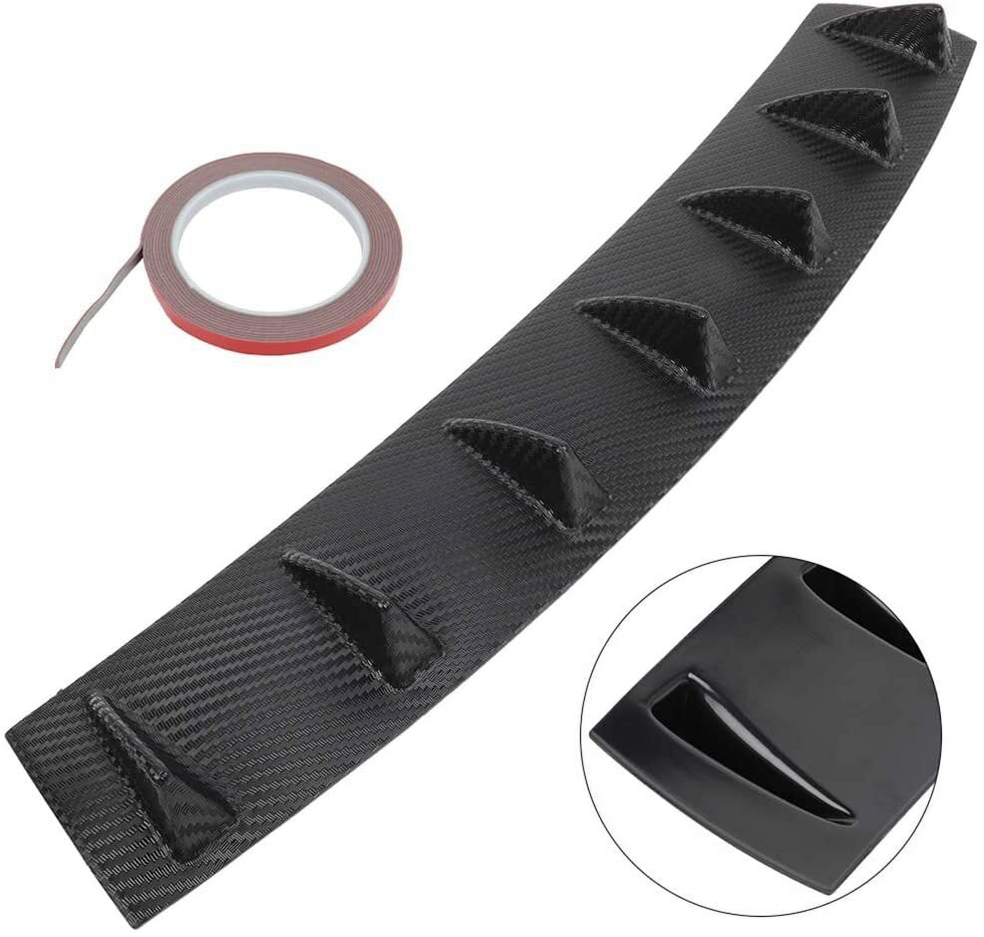 CCIYU Universal Front Lip Splitter Bumper PP Repacement for Most Cars ...