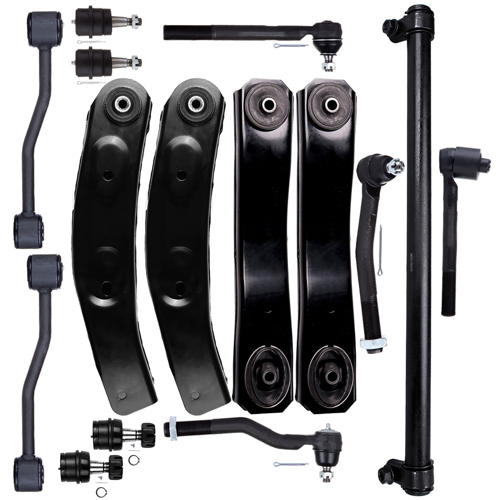CCIYU Upper Lower Control Arm and Ball Joint Front Sway Bar End Link ...