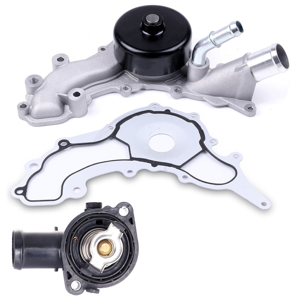 CCIYU Water Pump with Thermostat Fit for 2011-2016 for Chrysler Town ...