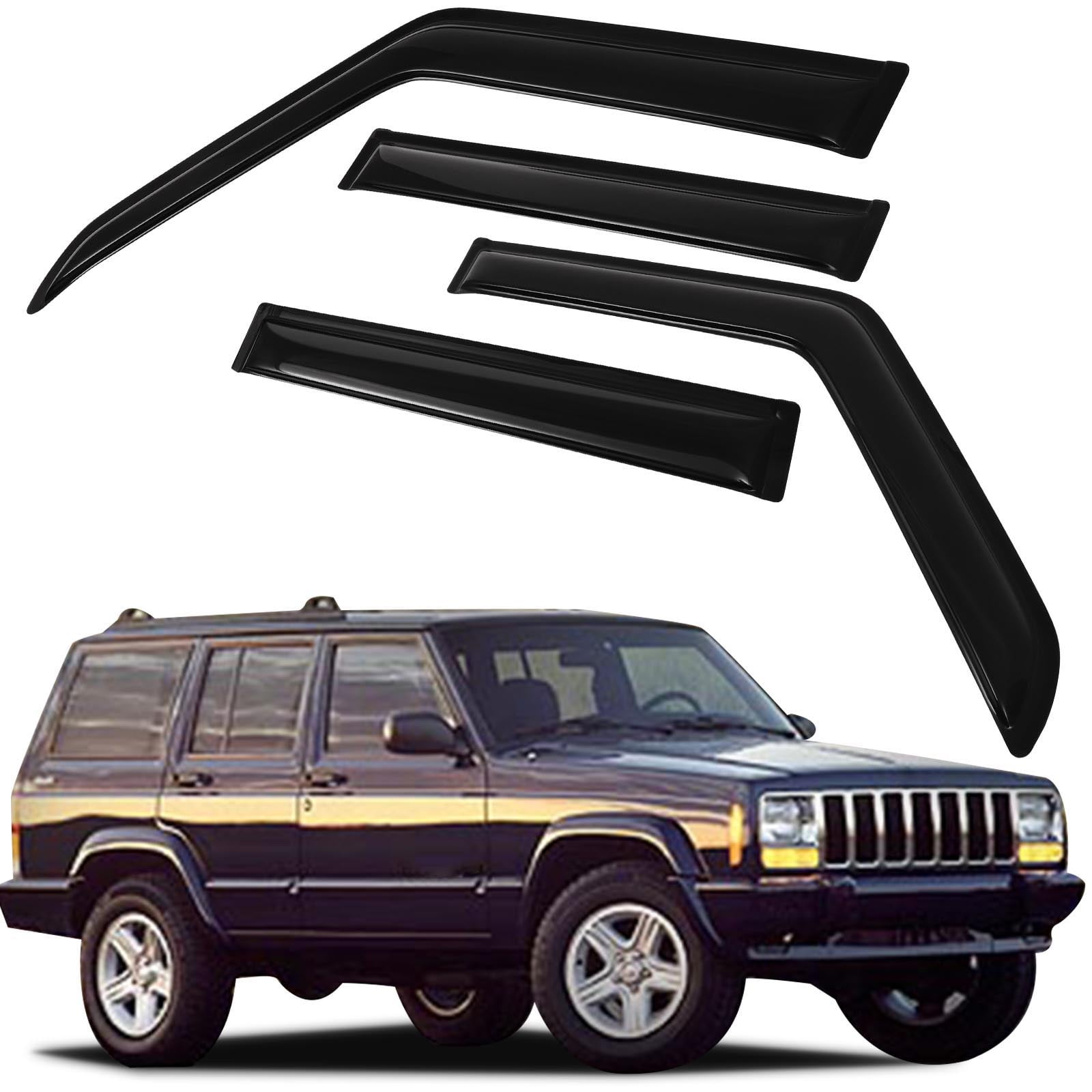 CCIYU Window Visors Side Window Deflector Window Deflector Sun Rain ...