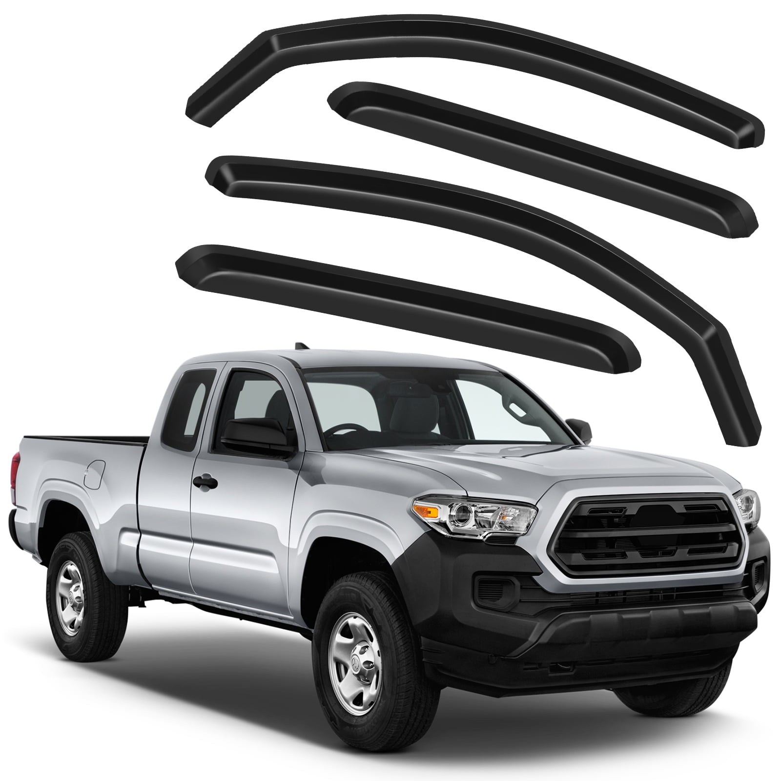 CCIYU Window Visors Side Window Deflector Window Deflector Sun Rain ...