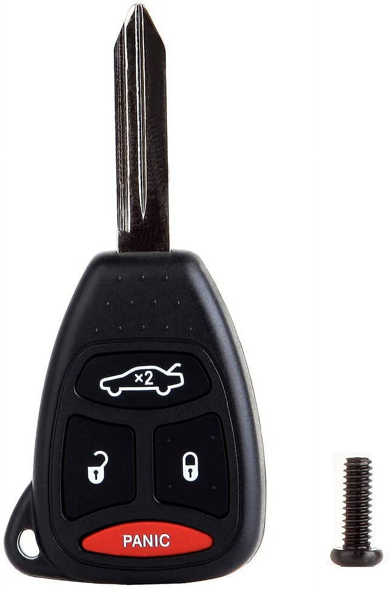 CCIYU X 1 Flip Key Fob with Key Blade 4 buttons Replacement for 04 05 ...