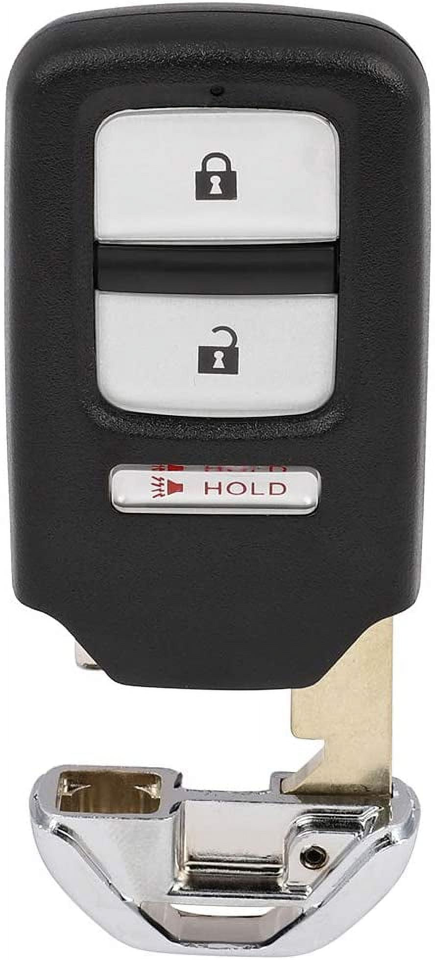 CCIYU X 1 Remote UNCUT ignition key fob 3 Buttons Keyless Entry Remote ...