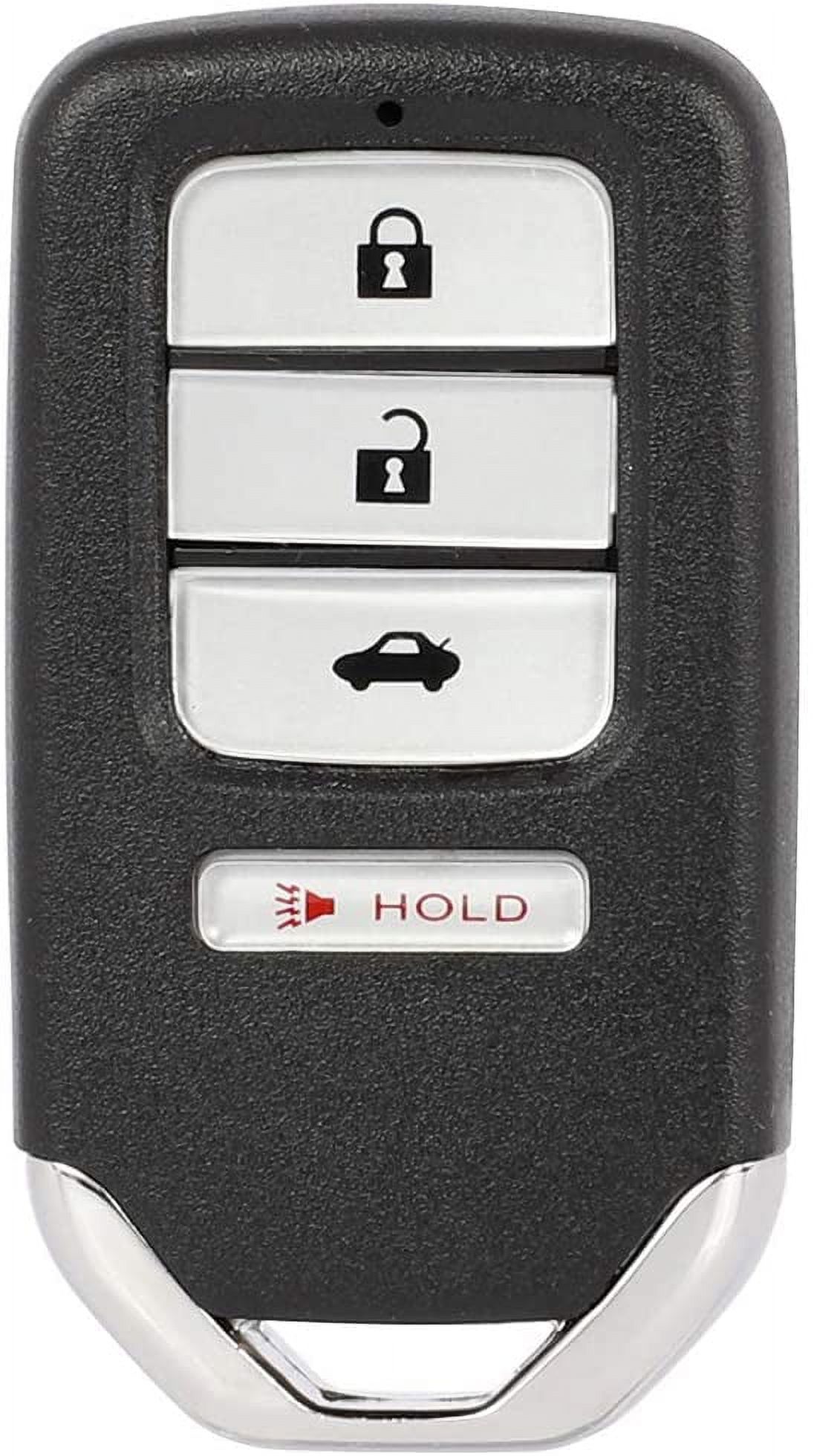 CCIYU X 1 Remote UNCUT ignition key fob 4 Buttons Keyless Entry Remote ...