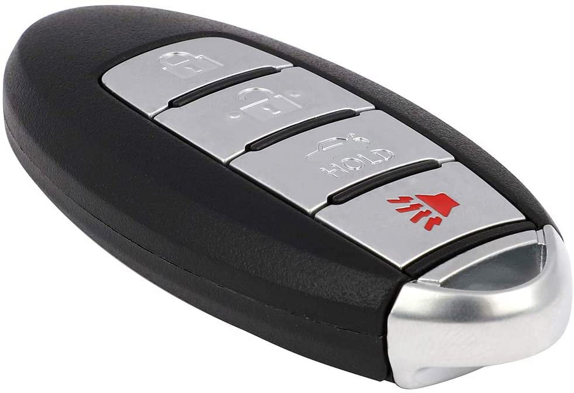 CCIYU X 1 Remote UNCUT ignition key fob 4 Buttons Keyless Entry Remote ...