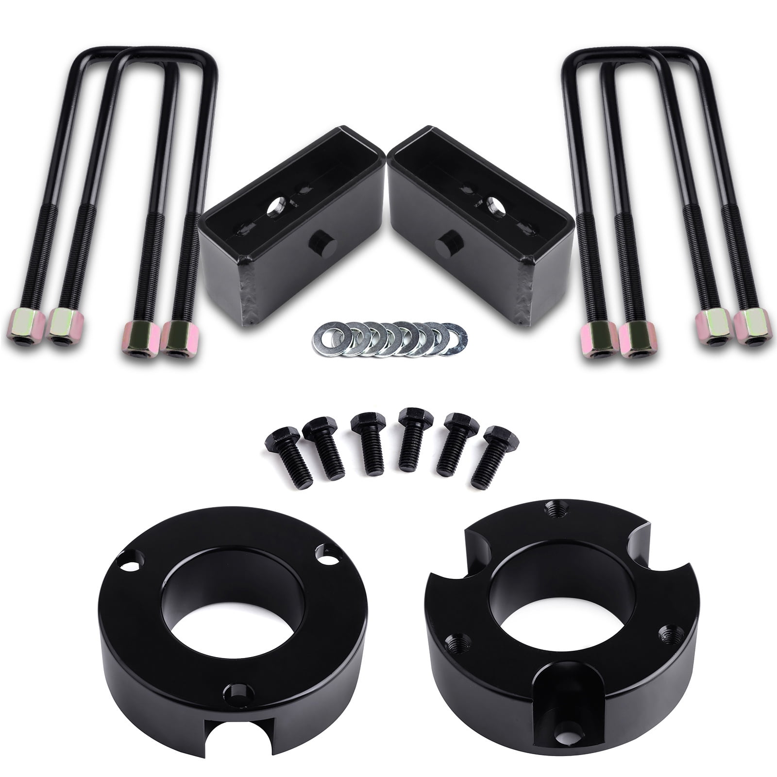 CCIYU lift kit Raise your vehicle 3" Front Leveling Lift Kit black and ...