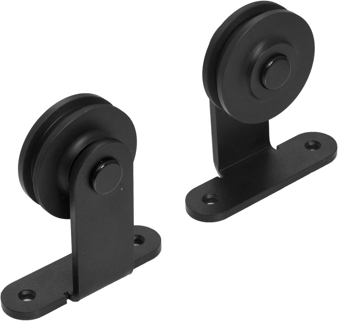 CCJH Sliding Barn Door Hardware Hangers Rollers Only 2pcs, NO Track ...