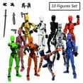 CCJR 5.4 inch Robot Titan 13 Action Figures - 3D Printed Movable Action ... CCJR 5.4 inch Robot Titan 13 Action Figures - 3D Printed Movable Action ...