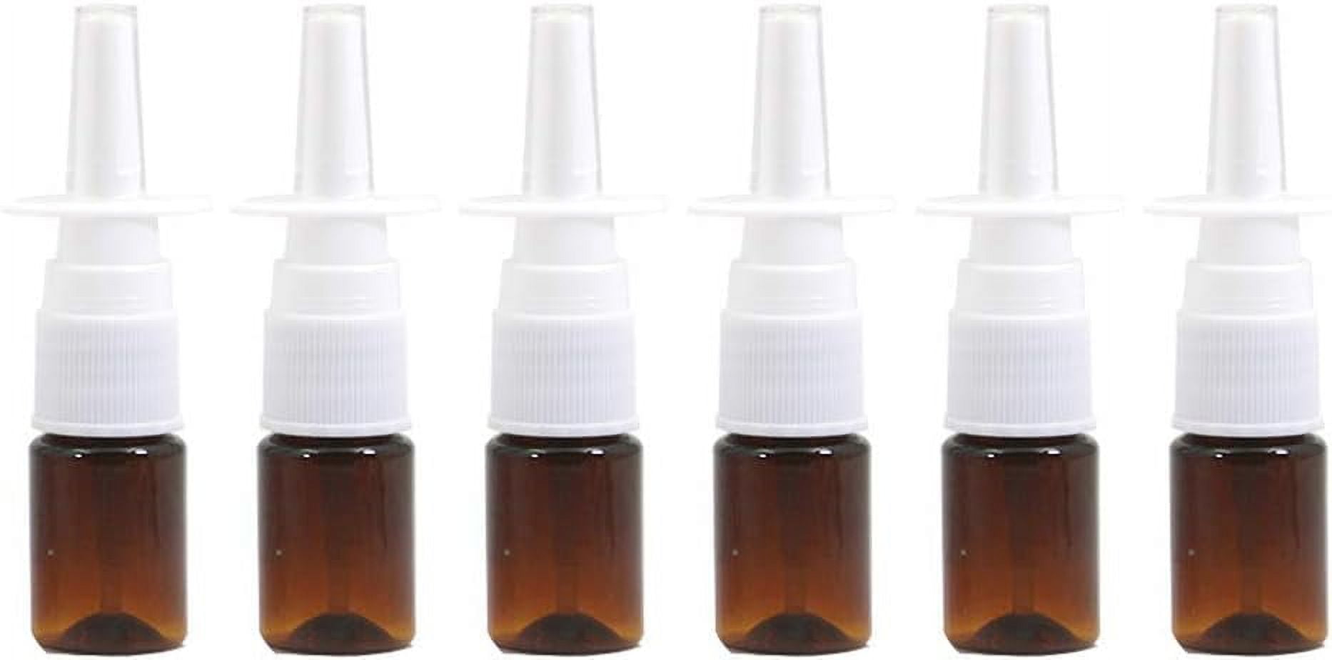 CCJR 6 Pieces 5 ml Empty Plastic Nasal Spray Bottles Refillable Plastic ...