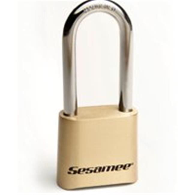 CCL Sesamee Keyless Padlocks 5 16 In Diam 2 1 4 In L X 1 In W Brass ccl-sesamee-keyless-padlocks-5-16-in-diam-2-1-4-in-l-x-1-in-w-brass