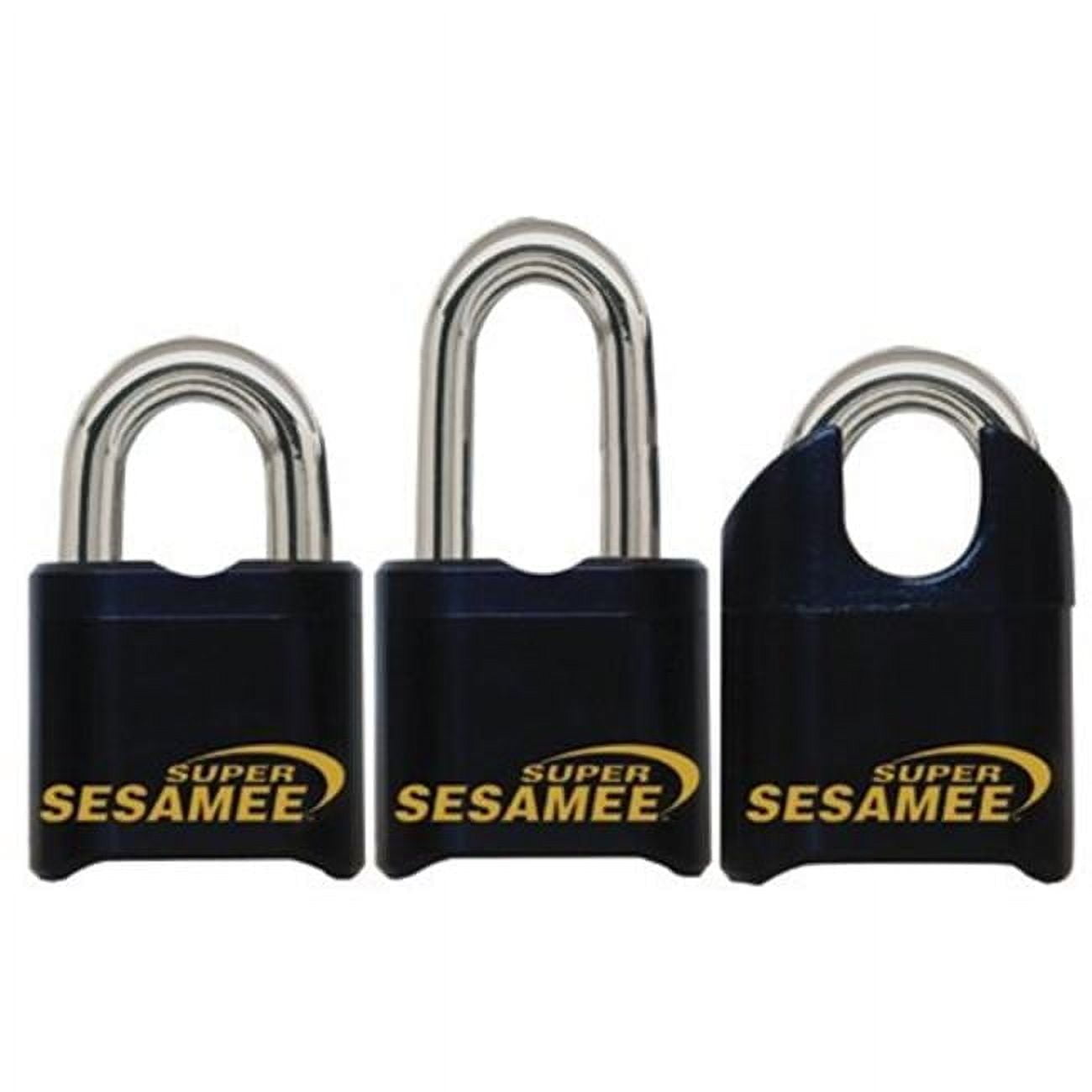 CCL Super Sesamee Padlock 1 Inchshackle 7-16 Dia Black - Walmart.com
