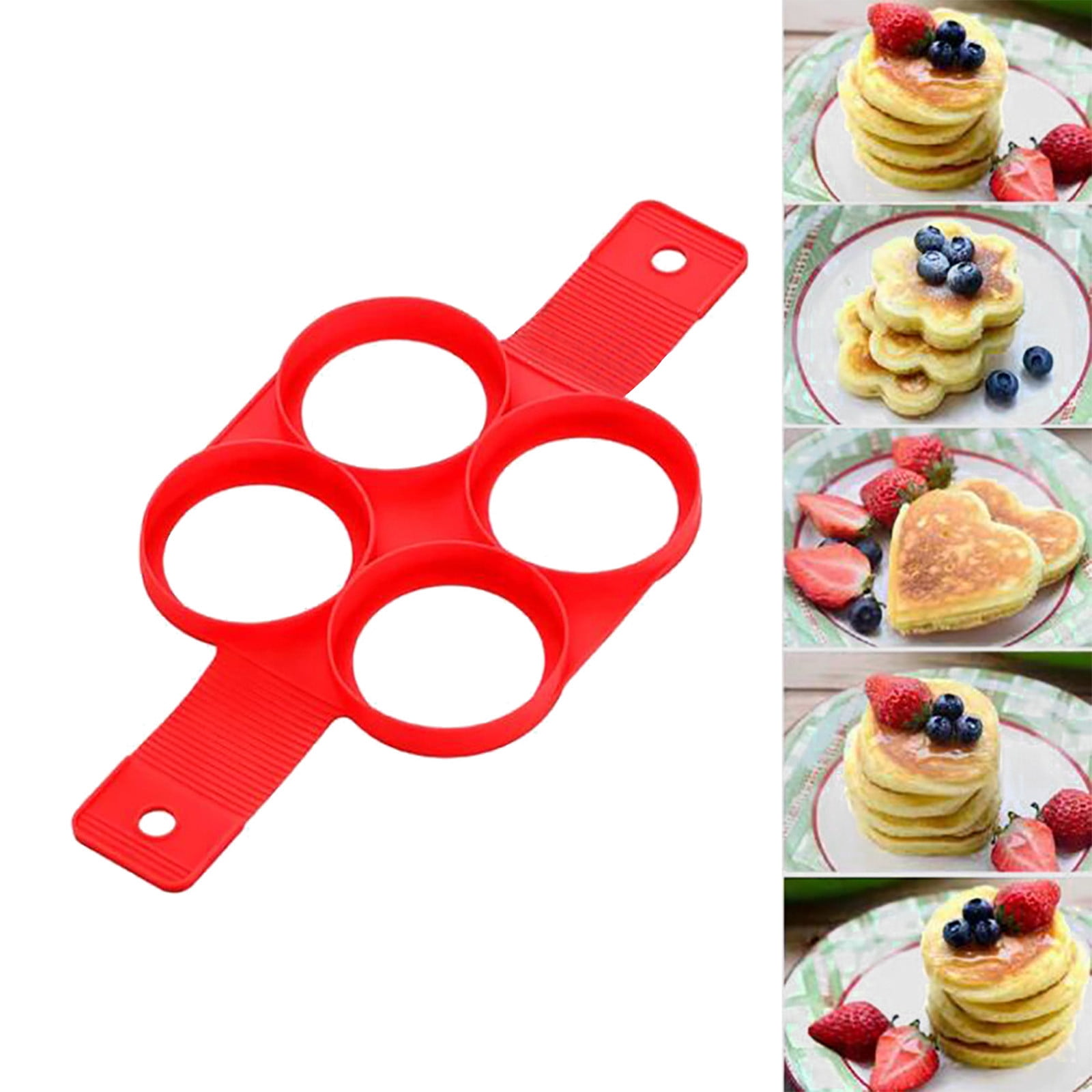 CCMAOLU 2025 New 4 Hole Omelette Maker Multi-functional 7-link Round ...