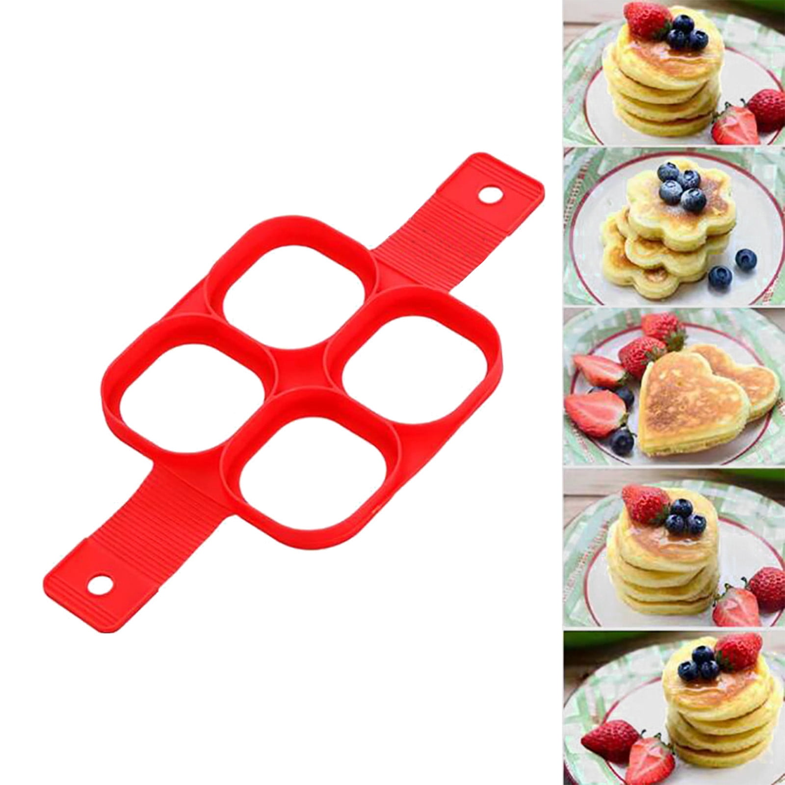 CCMAOLU 2025 New 4 Hole Omelette Maker Multi-functional 7-link Round ...