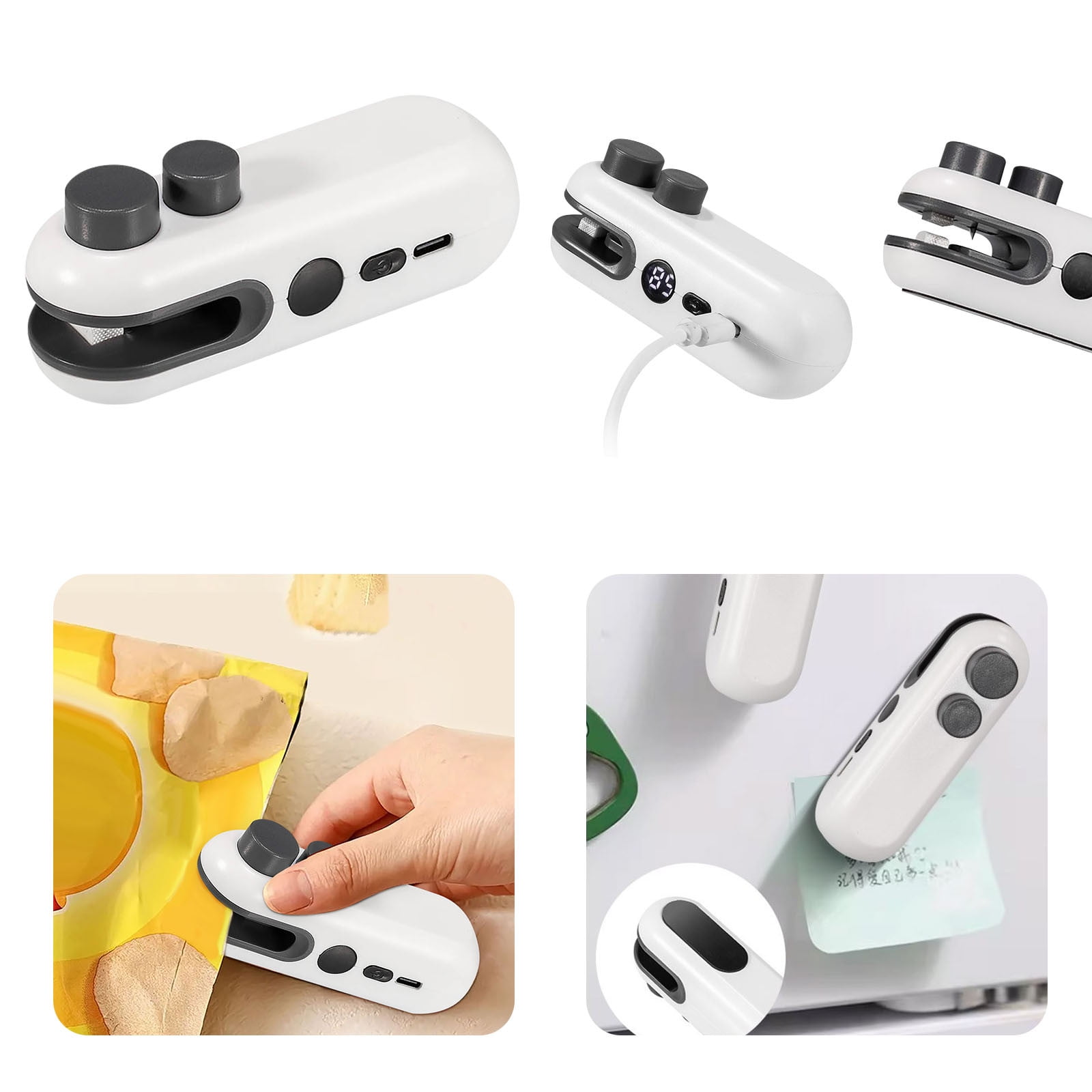 CCMAOLU 2025 New Household Snack Sealing Machine Small Household Sealer ...