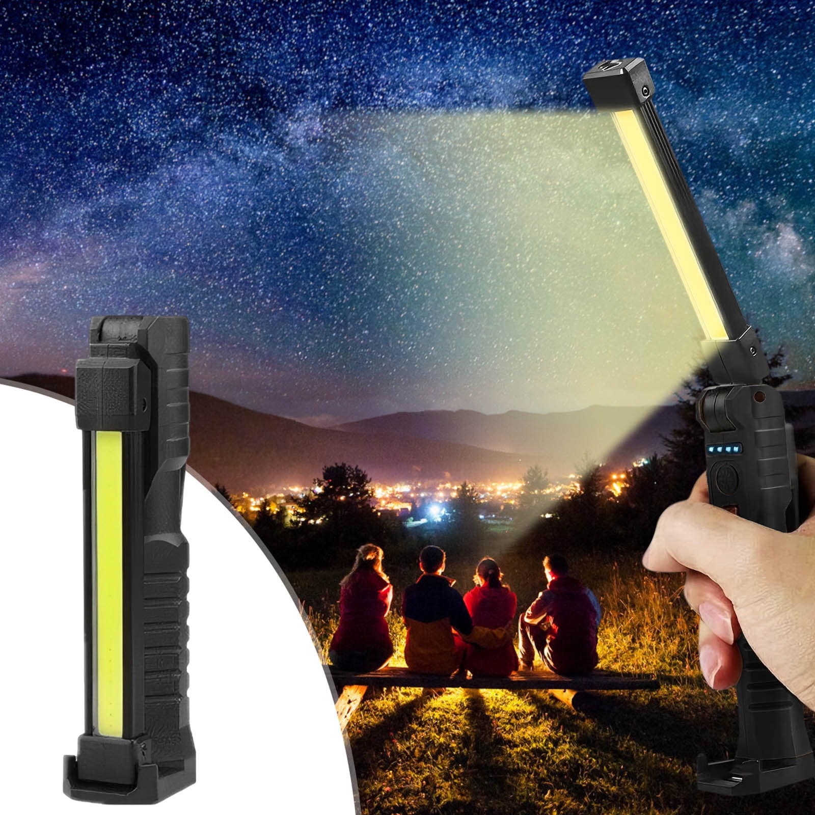 CCMAOLU 2025 New Rechargeable LED Magnetic Work Light，Work Lights for ...