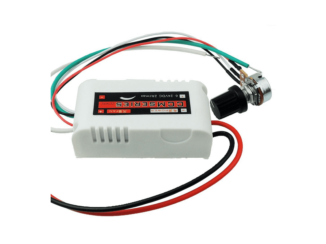 CCMFC 12V 2A DC Motor Speed Controller Adjustable Variable Speed Switch ...