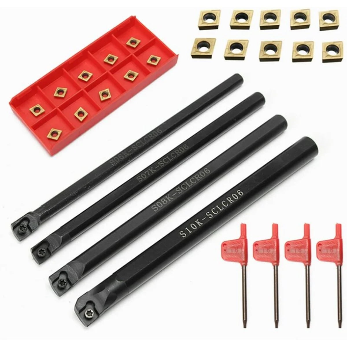 CCMT060204-HM Insert 6/7/8/10mm SCLCR06 Turning Drill Pipe Wrench ...