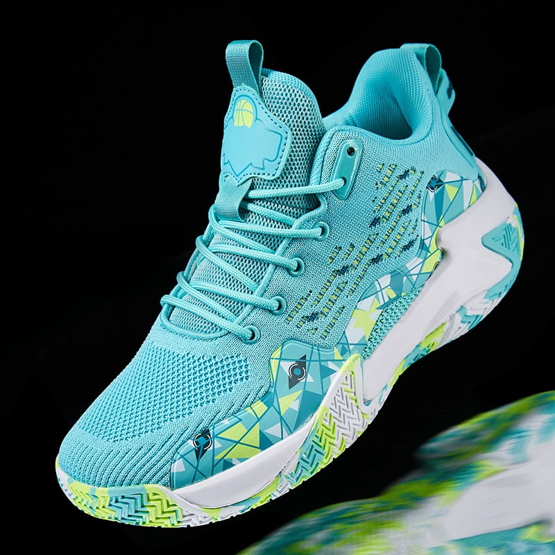 CCN Men's Shock-Absorbing Basketball Shoes for Student Boys PE Class ...