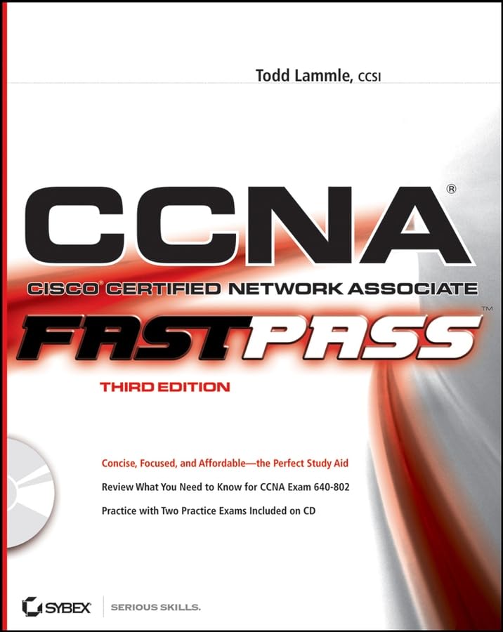 Pre-Owned CCNA: Cisco Certified Network Associate: Fast Pass Paperback ...