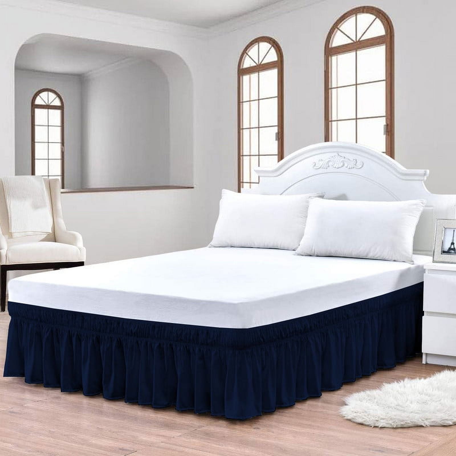 King Bed Skirts 18 Inch Drop