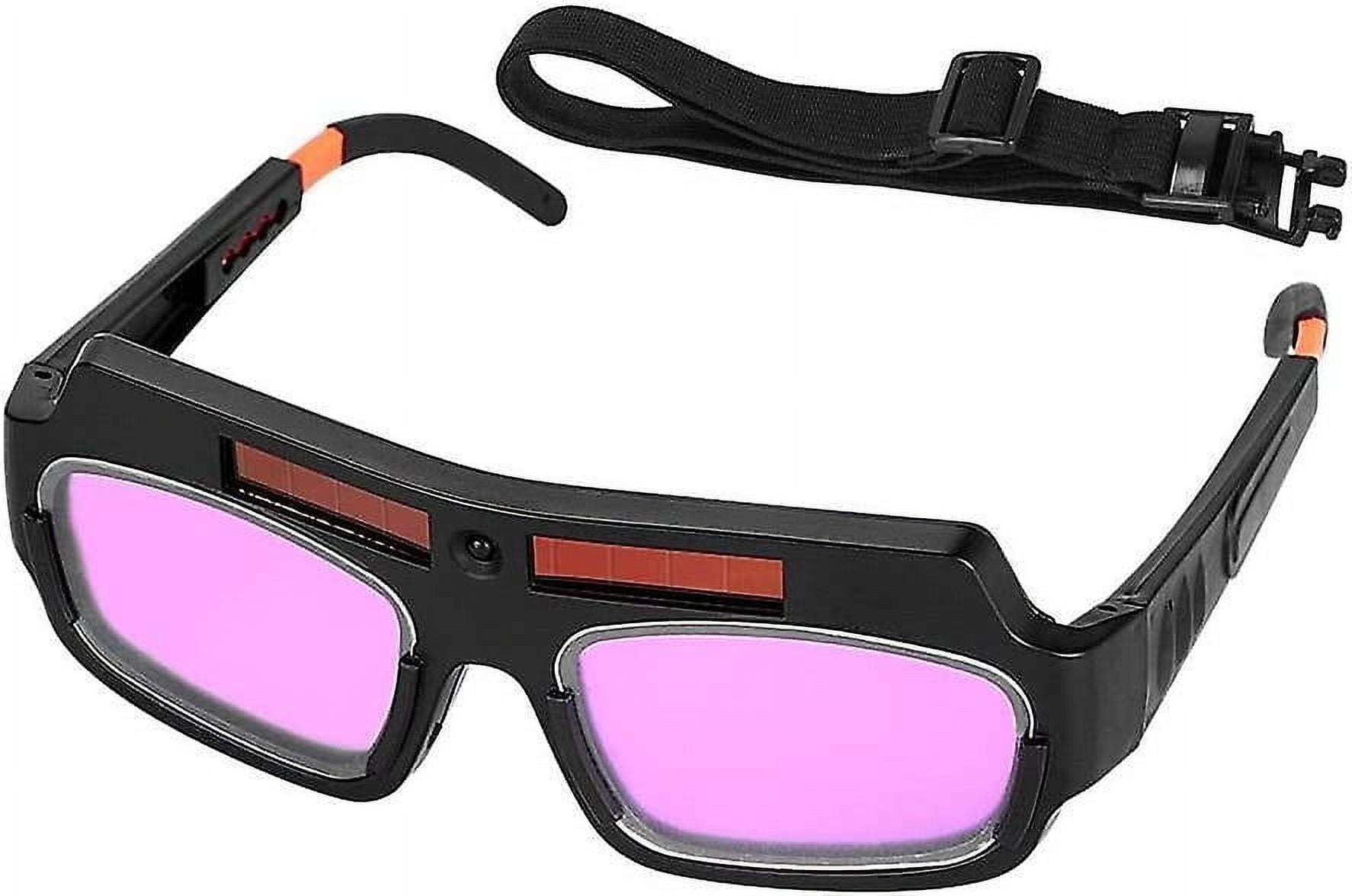 CCNZZITSHT Auto Darkening Welding Goggles Solar Power Welder Eyes ...