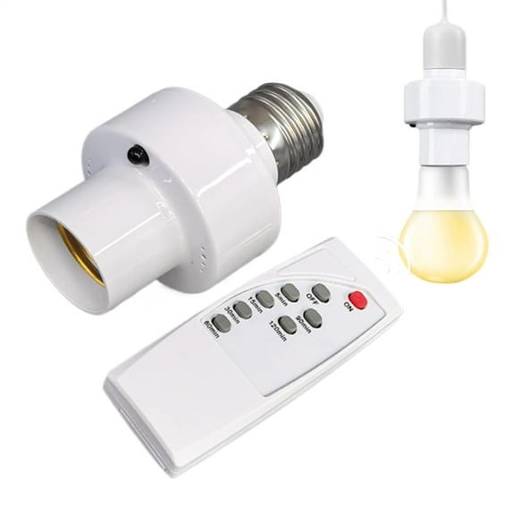 CCNZZITSHT Deror Remote Control Light Lamp Socket E27 Bulb Base,Light ...