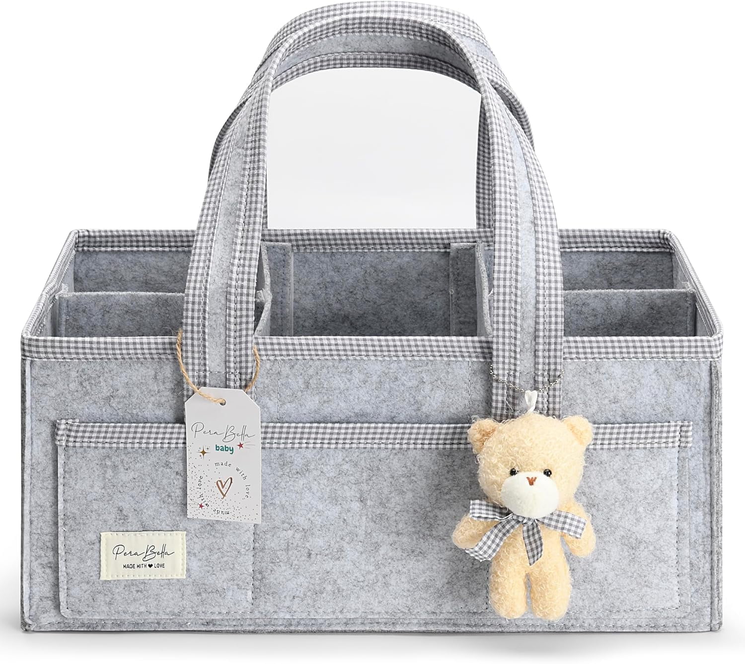 CCNZZITSHT Diaper Caddy Organizer with Handle, Baby Shower Gifts Basket ...