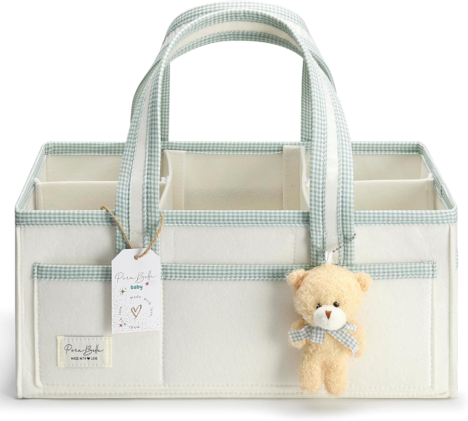CCNZZITSHT Diaper Caddy Organizer with Handle, Baby Shower Gifts Basket ...
