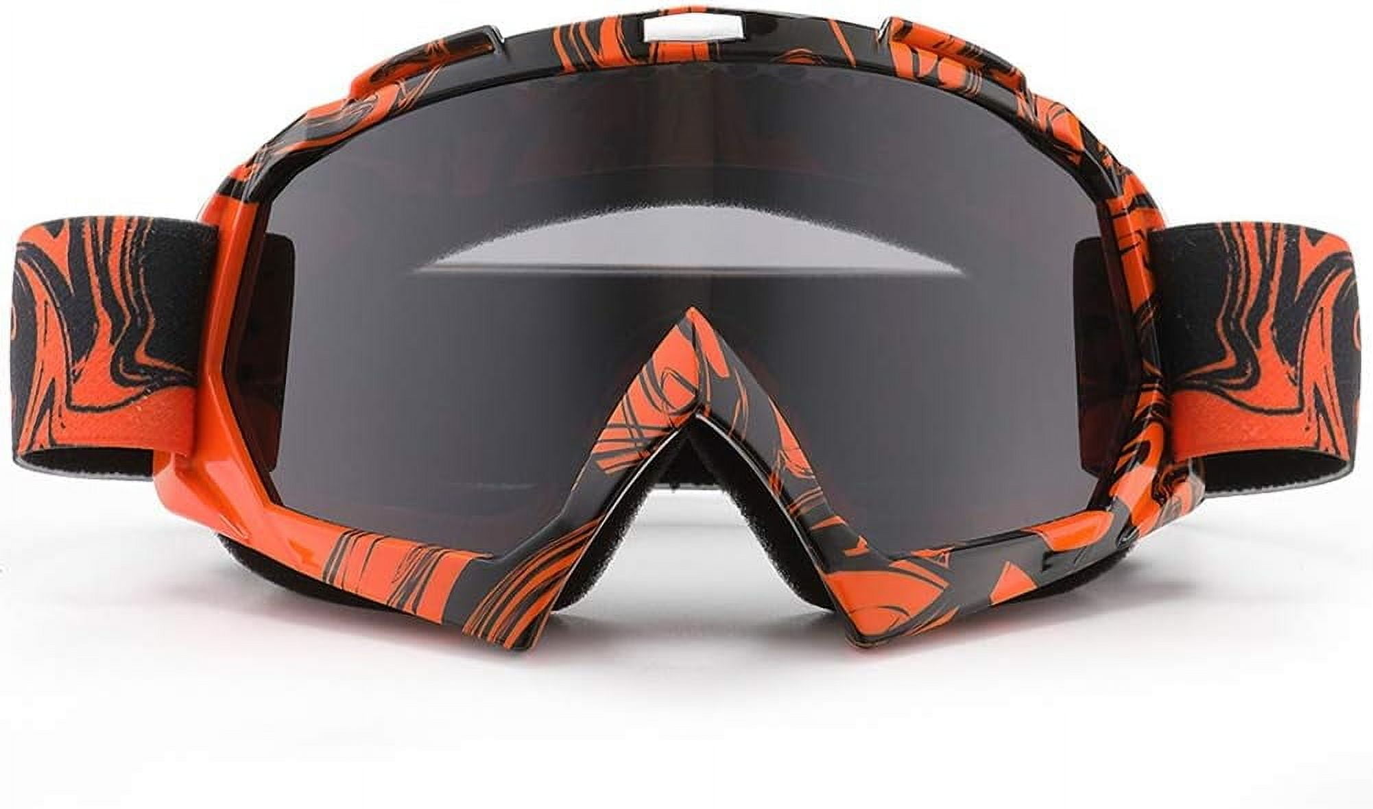 CCNZZITSHT Dirt Bike ATV Goggles UV400 Motorcycle Goggles for Men Women Youth Motocross Riding ...