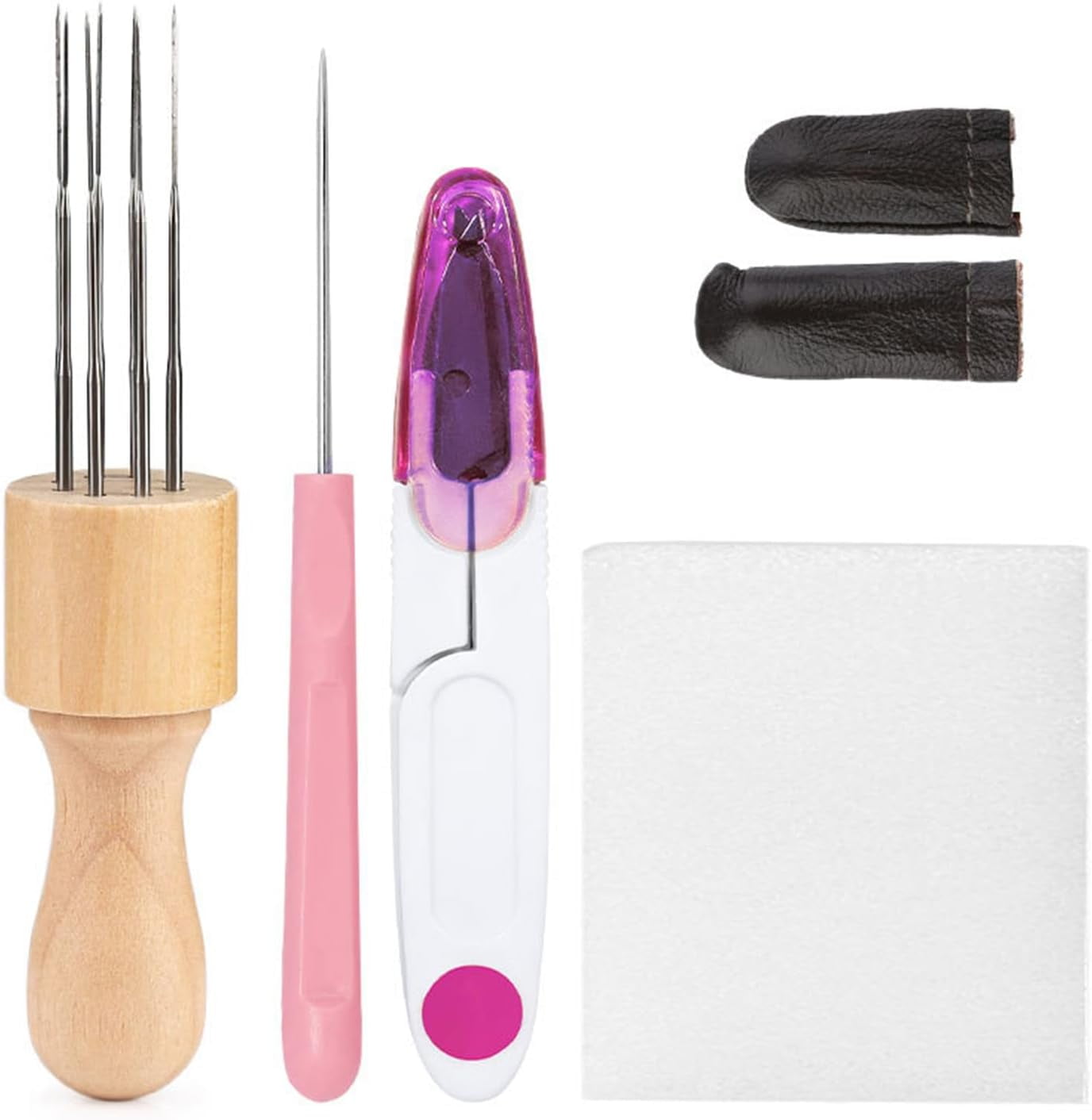 CCNZZITSHT Felting Starter Kits for Beginners, Wool Felting Needle Tool ...