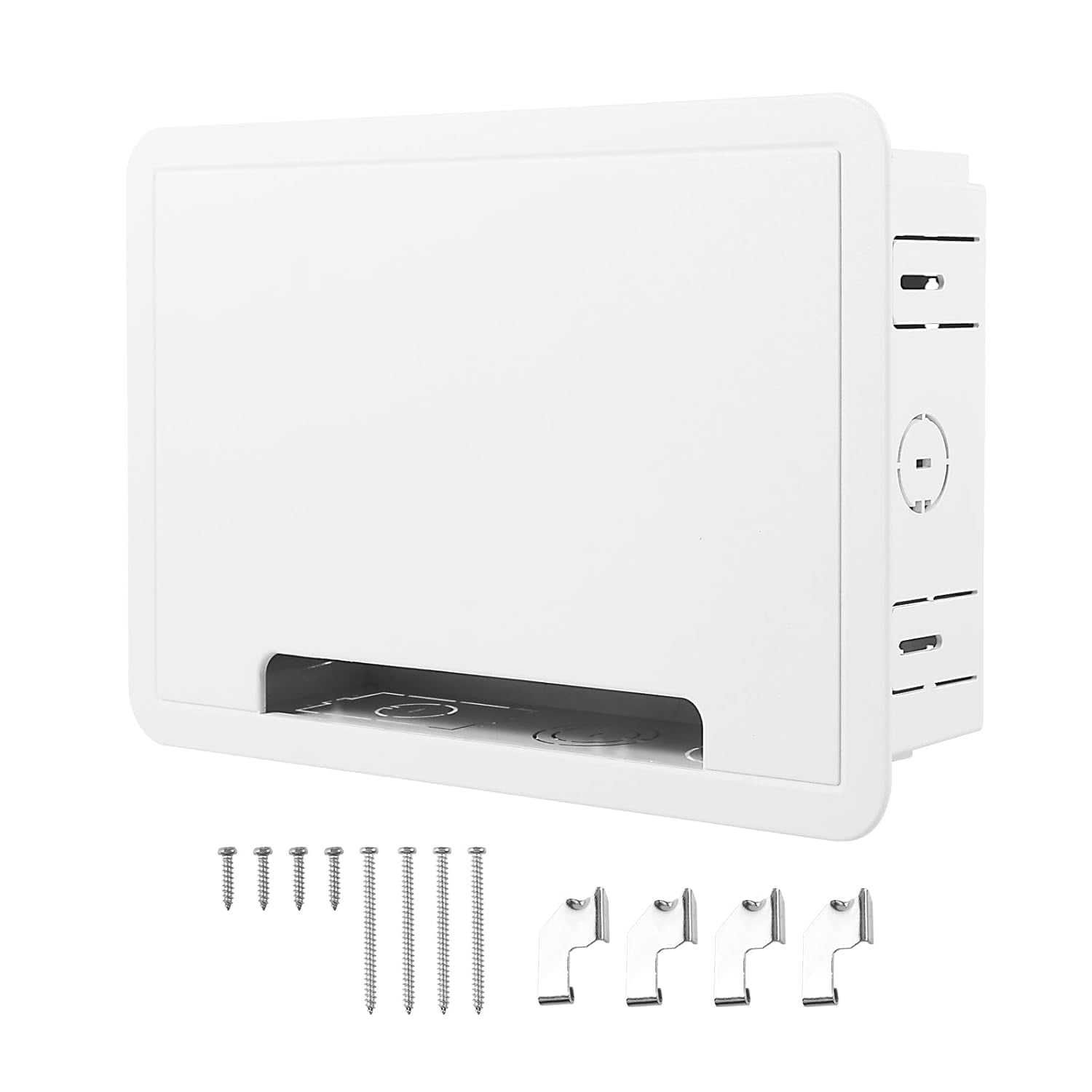CCNZZITSHT In Wall TV Media Box 9 Inch Recessed Cable Management Kit ...