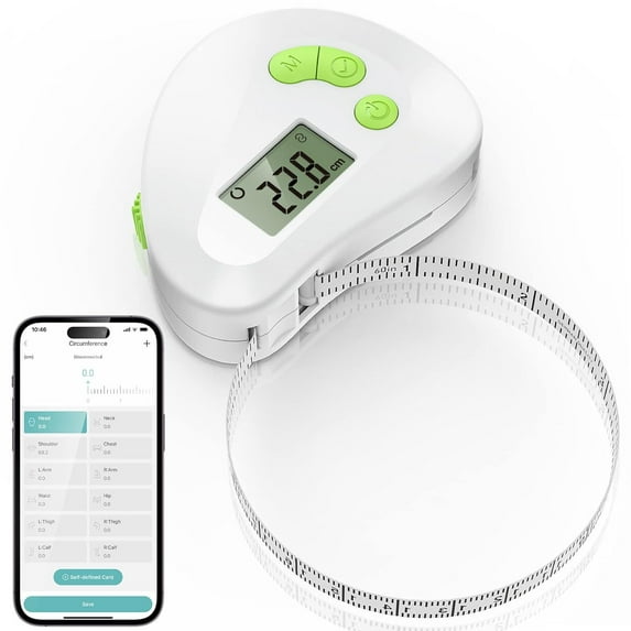 CCNZZITSHT Smart Body Tape Measure Digital Measuring Tape With APP ...