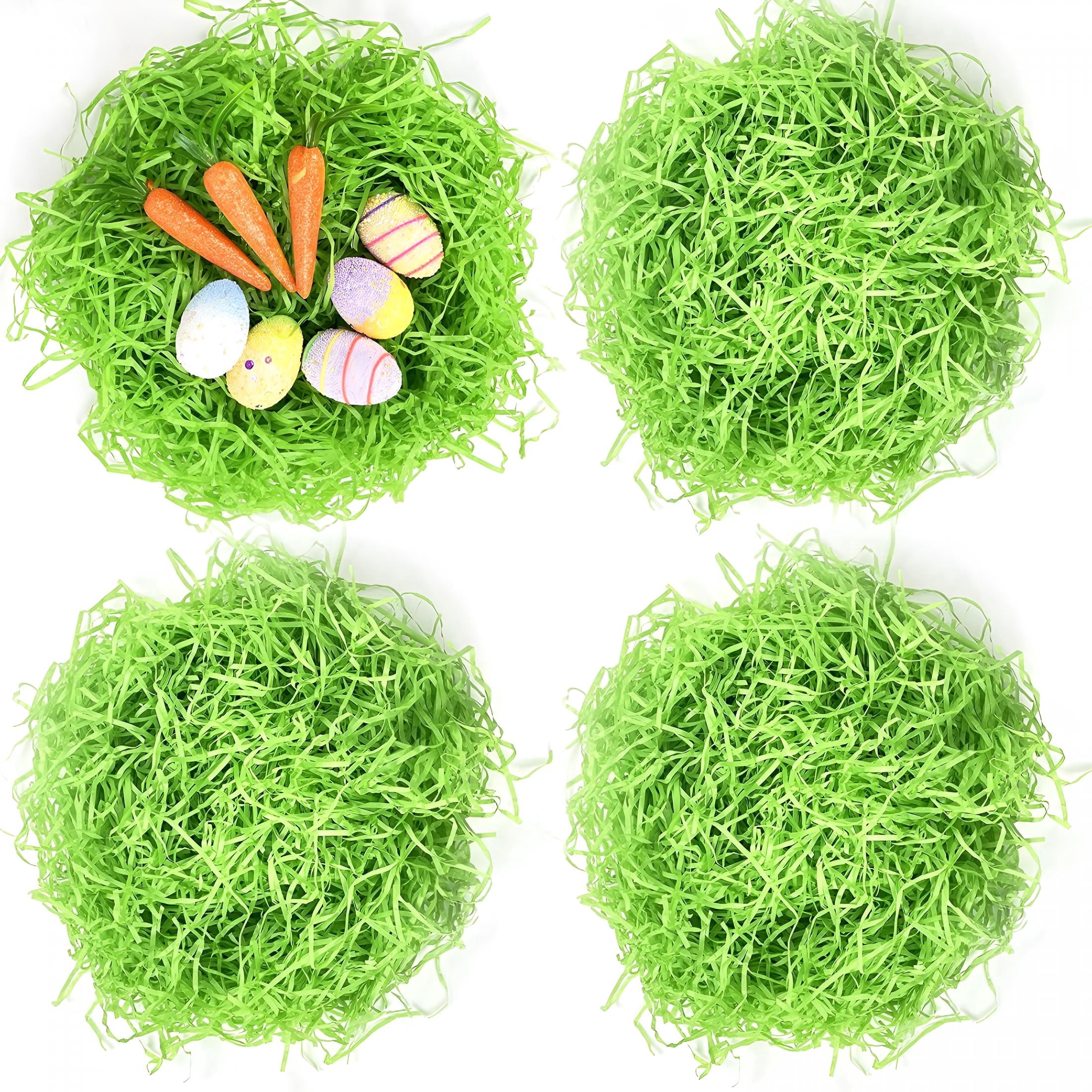 CCOCC 1/2 Lb Easter Grass Basket Filler Recyclable Paper Shred for ...