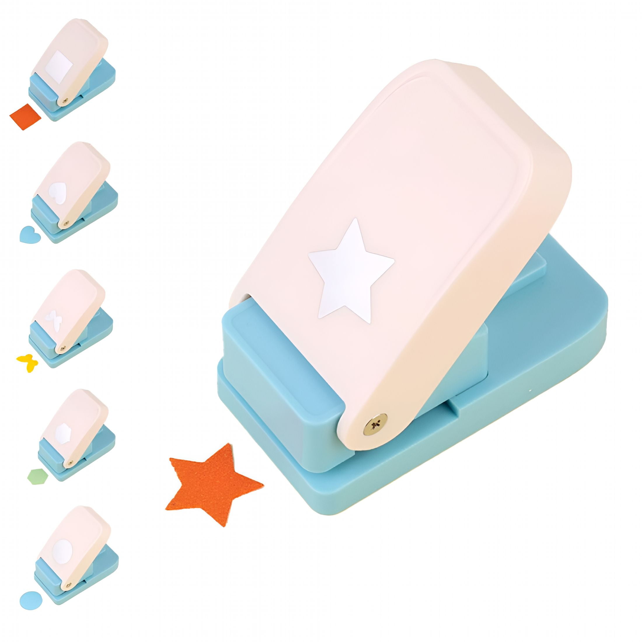 CCOCC 1 Inch Square Punch,Handmade Paper Punches,Mini Fancy Craft Lever ...