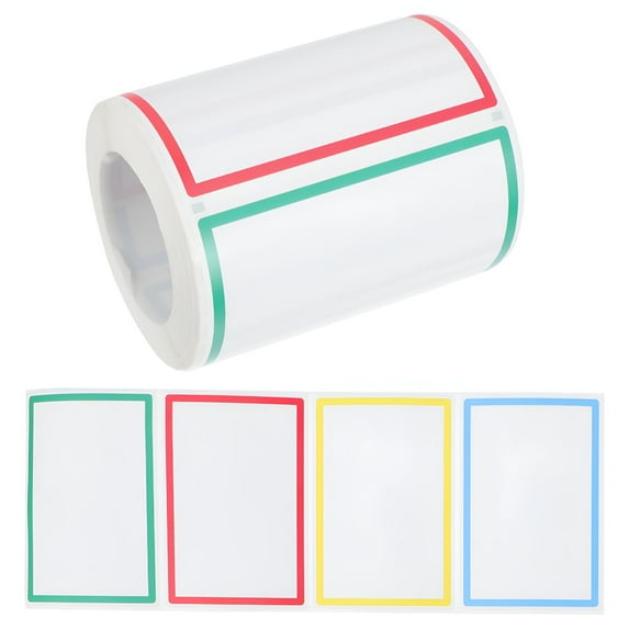 CCOCC 1 Roll Colors Name Tag Labels DIY Name Labels Stickers Category ...