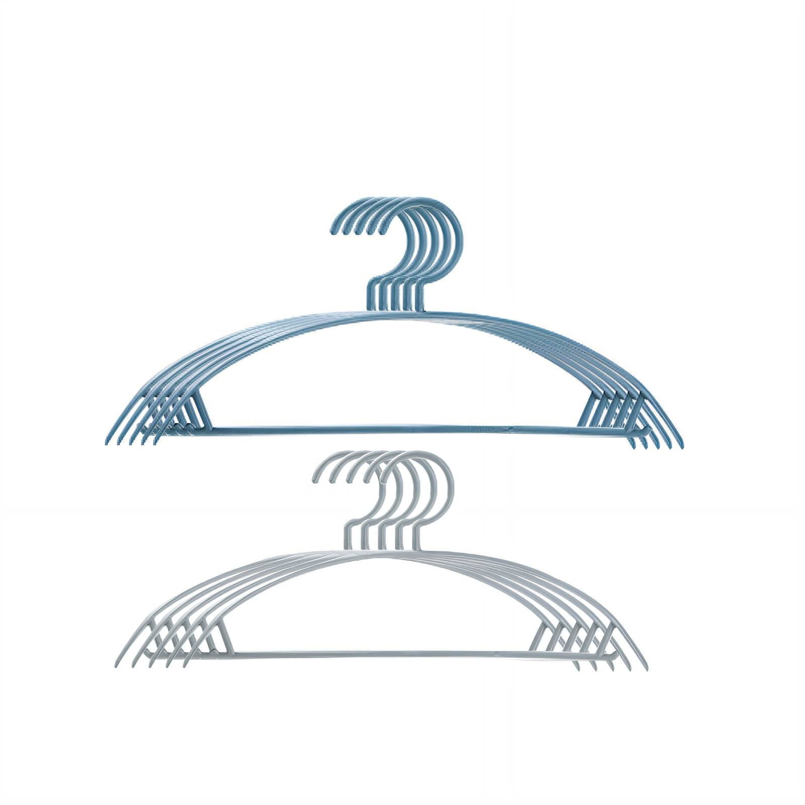 CCOCC 10 Pcs Plastic Hangers Strong Load-Bearing Capacity for Heavy ...