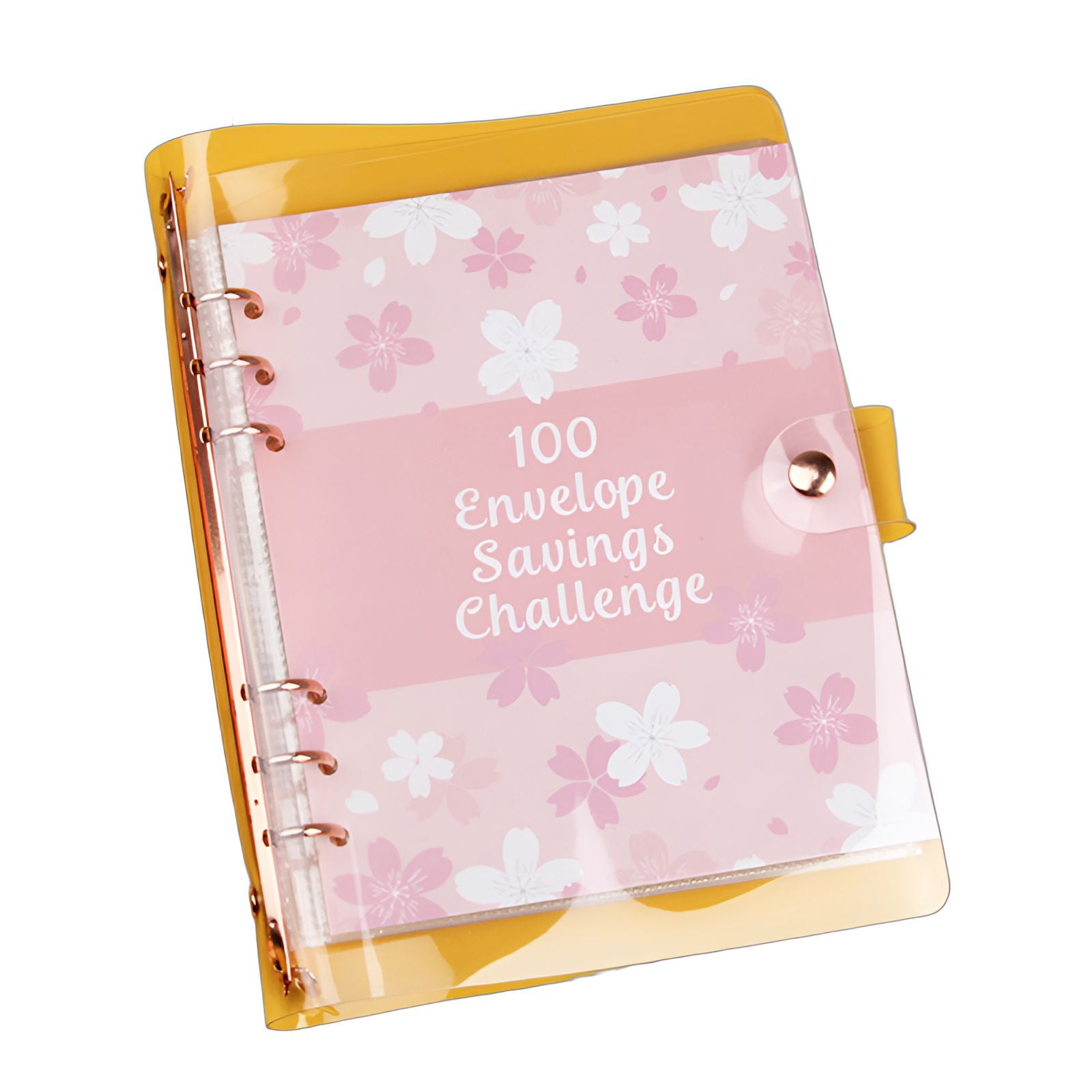 CCOCC 100 Day Savings Challenge Binder,A5 Loose-Leaf Layout Easy Refill ...