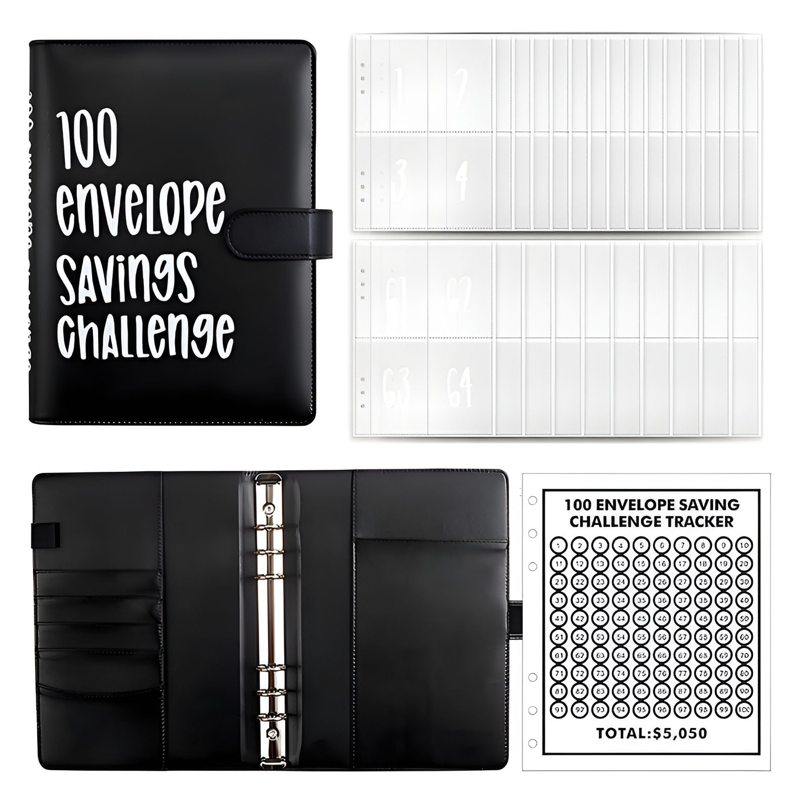 CCOCC 100 Day Savings Challenge Binder,Together-Plan Theme Closeness ...
