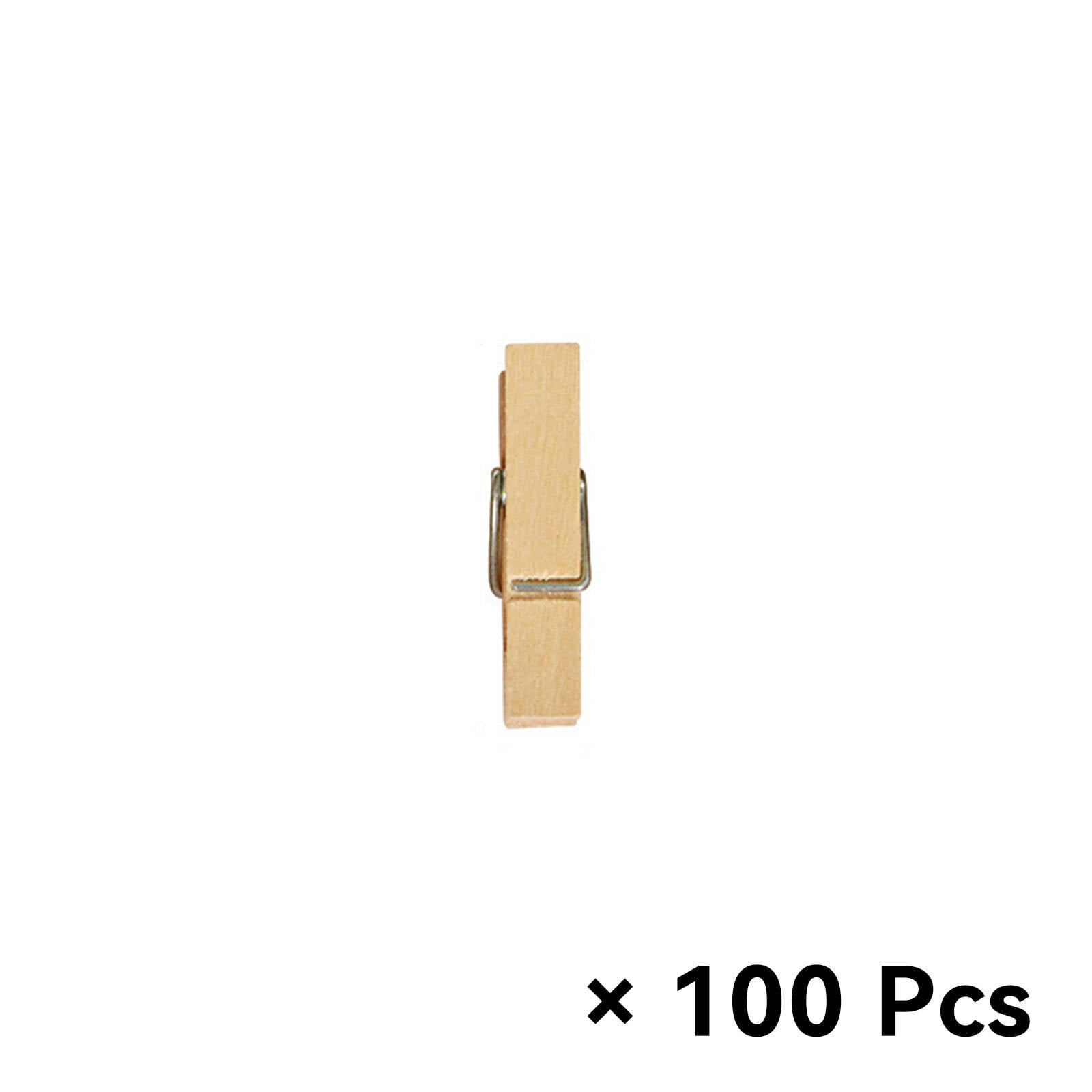 CCOCC 100 Pcs Clothes Pins,3.5*0.7cm Premium Wood Clothes Pins Wooden ...