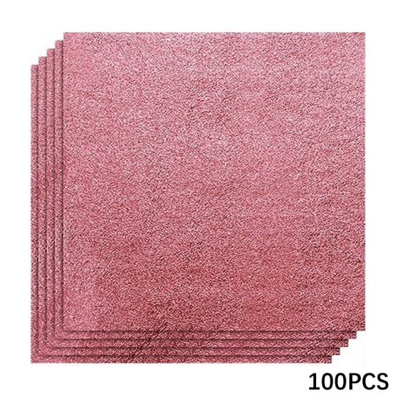 CCOCC 100 Sheets pink Glitter Cardstock Paper for Graduation Cap DIY ...