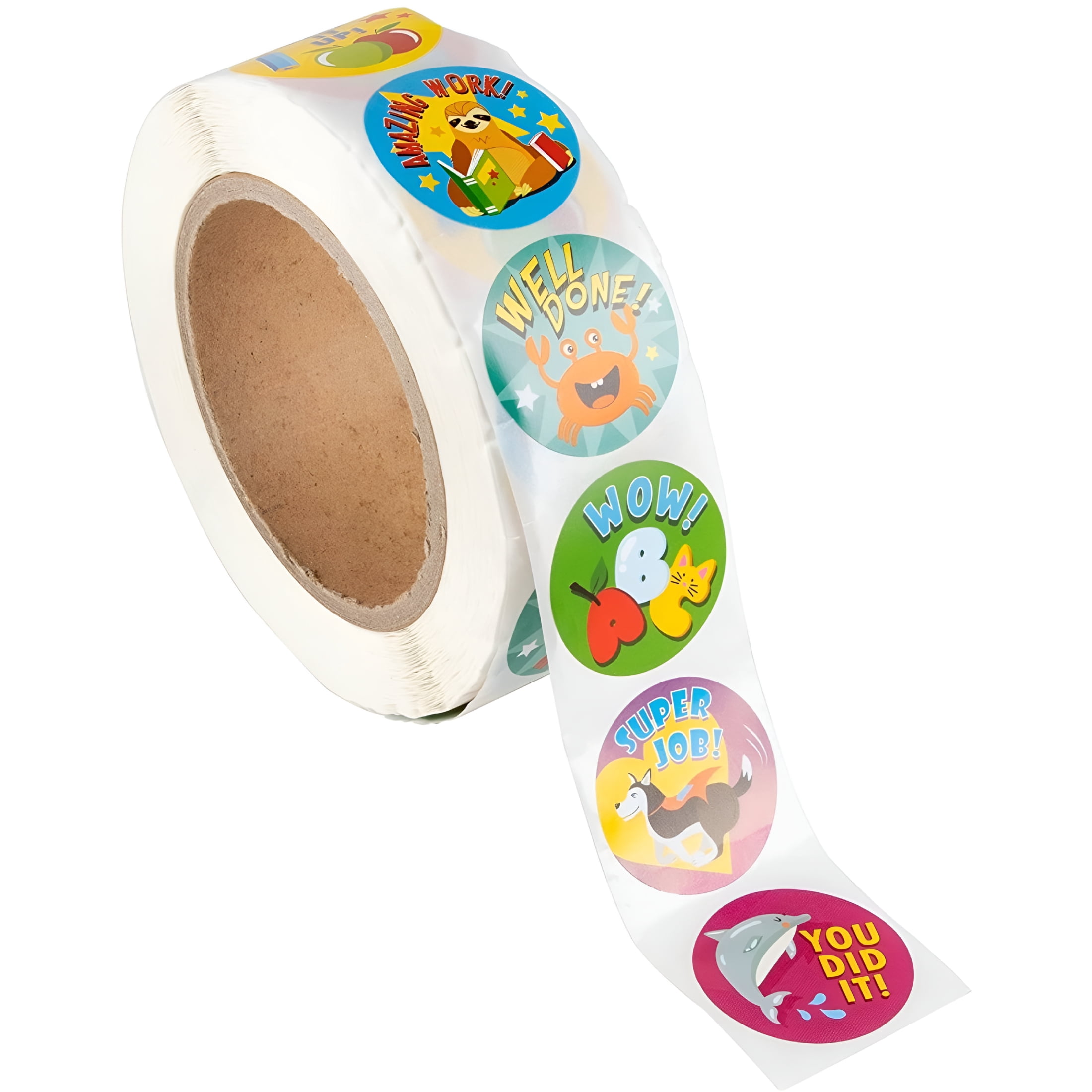 CCOCC 1000 Ct Teacher Reward Stickers for Kids Toddlers, Motivational ...
