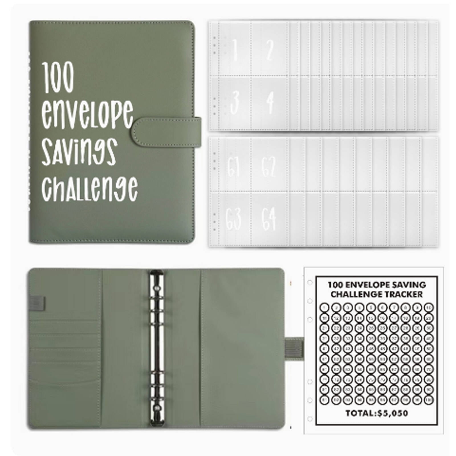 CCOCC 101 Envelopes Money Saving Challenge,Effective Fun Envelope ...
