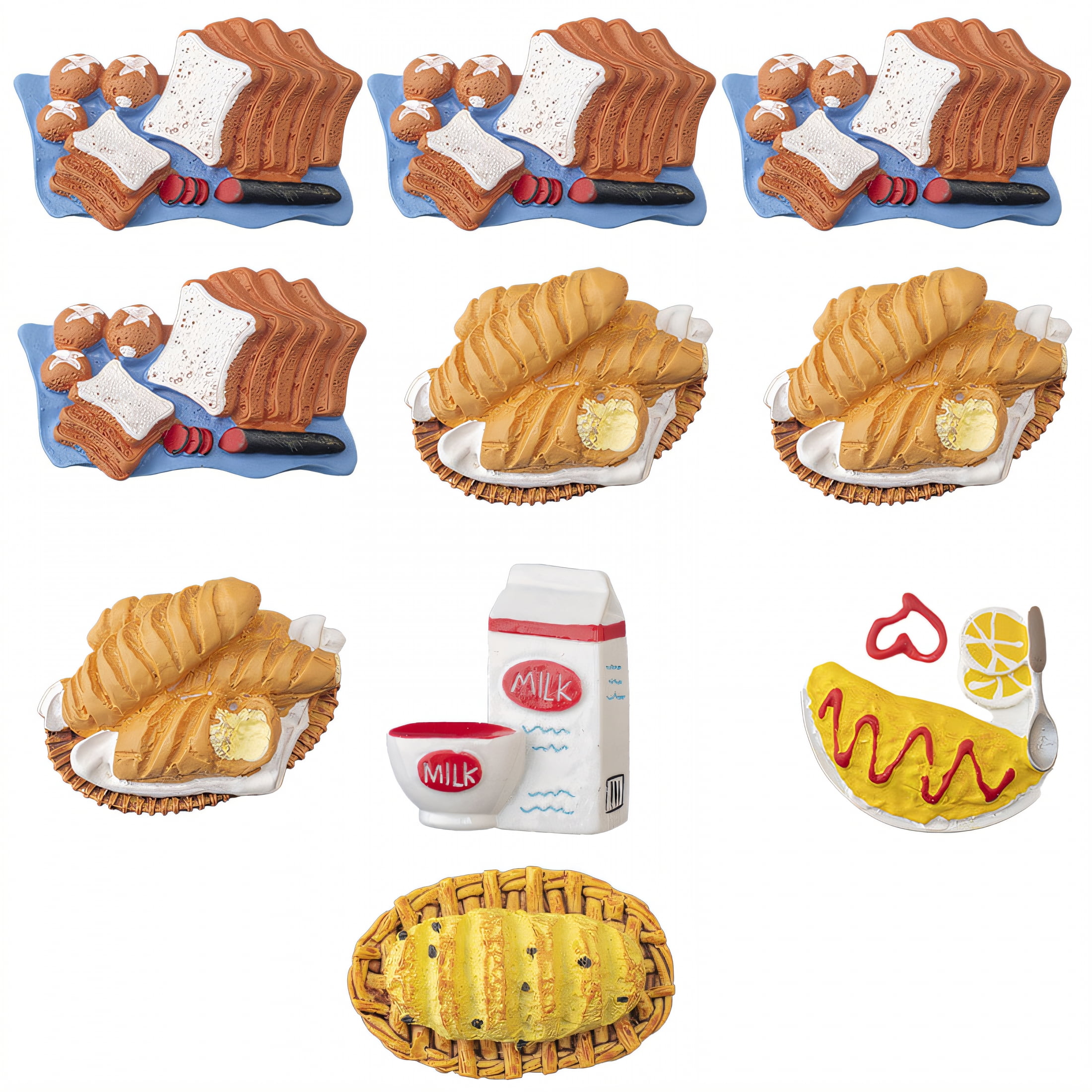 CCOCC 10Pcs Fridge Magnets,Fixed Message Strip Refrigerator Magnets ...