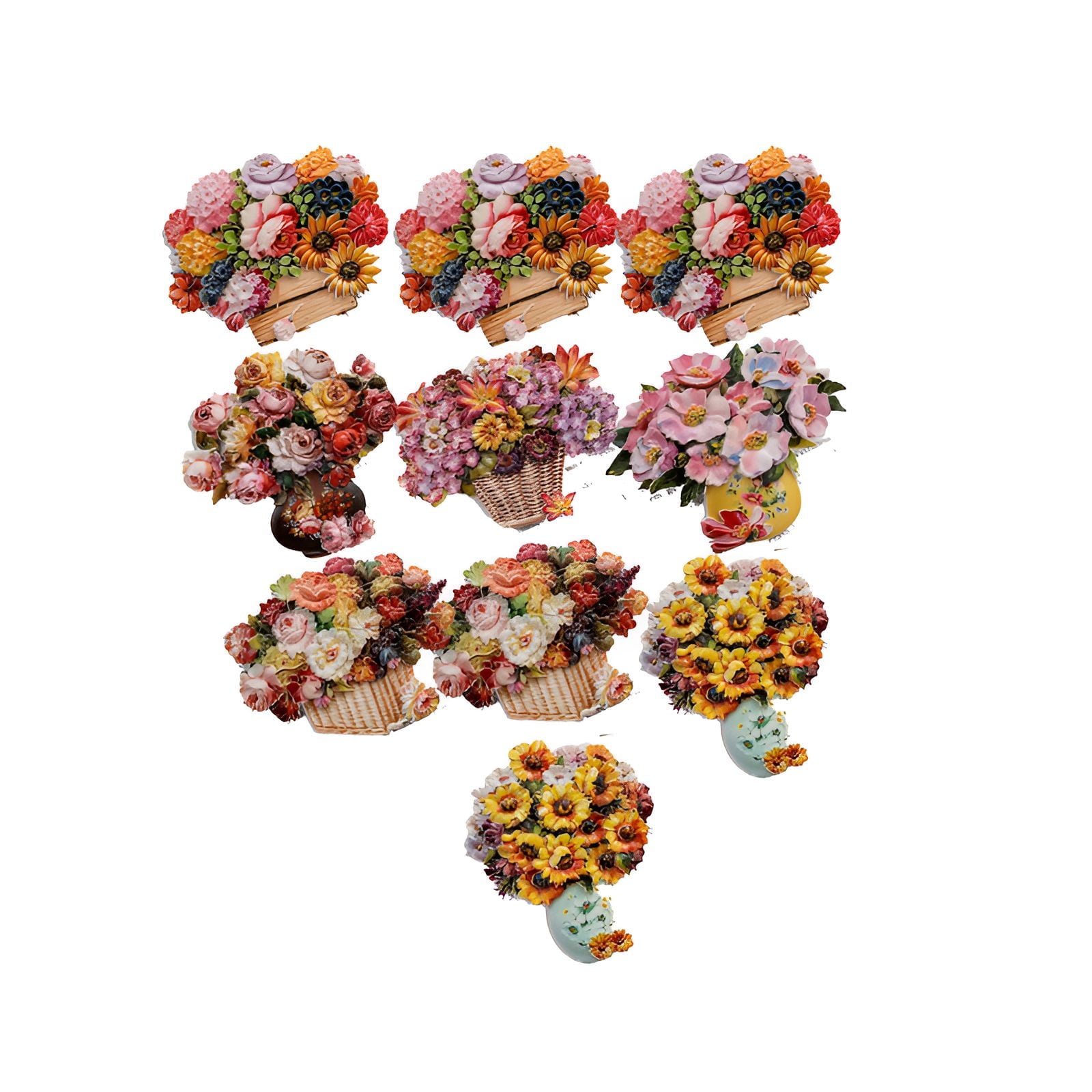 CCOCC 10Pcs Fridge Magnets,Dual Purpose for Home and Gifts Refrigerator ...