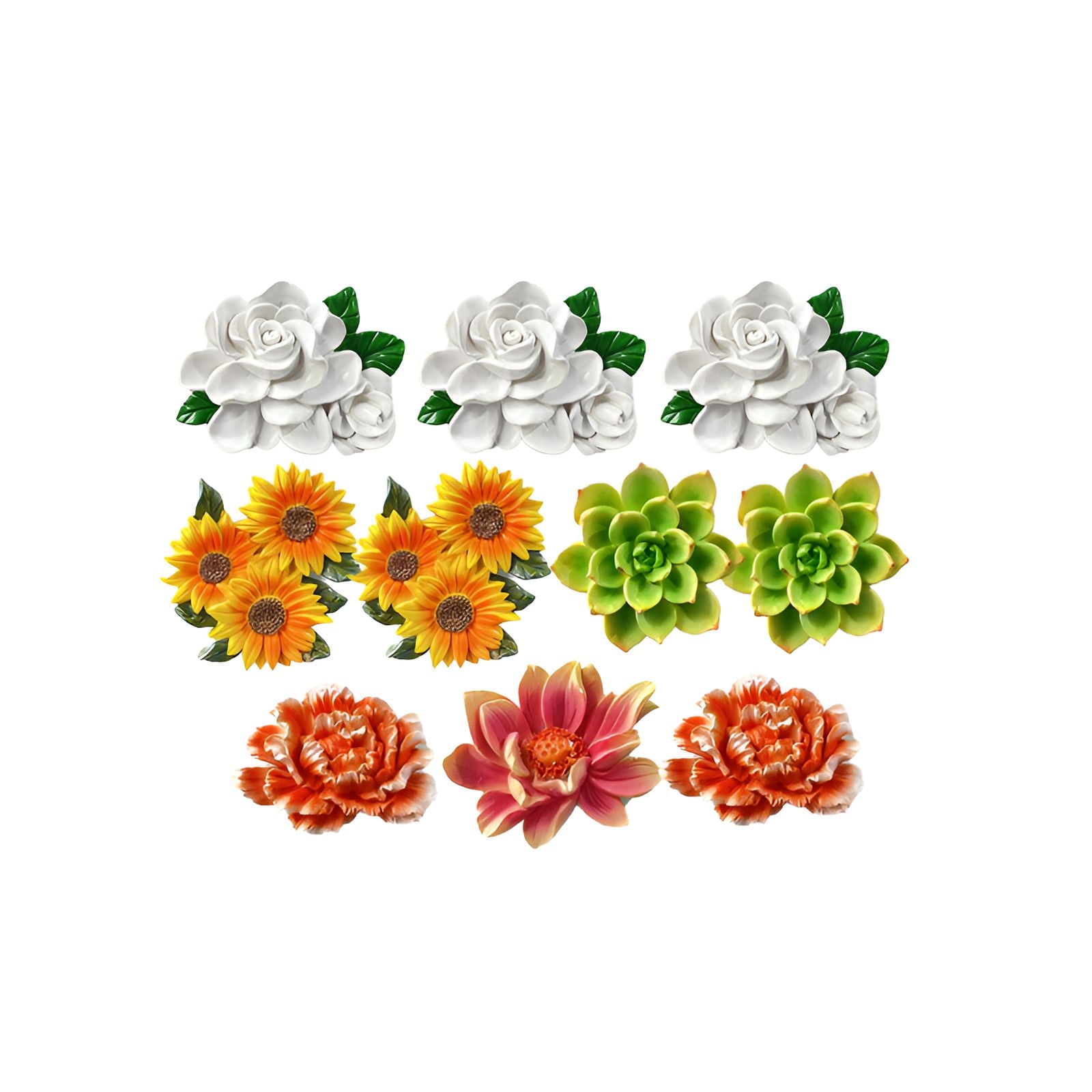 CCOCC 10Pcs Fridge Magnets,High-Quality Resin Craftsmanship ...